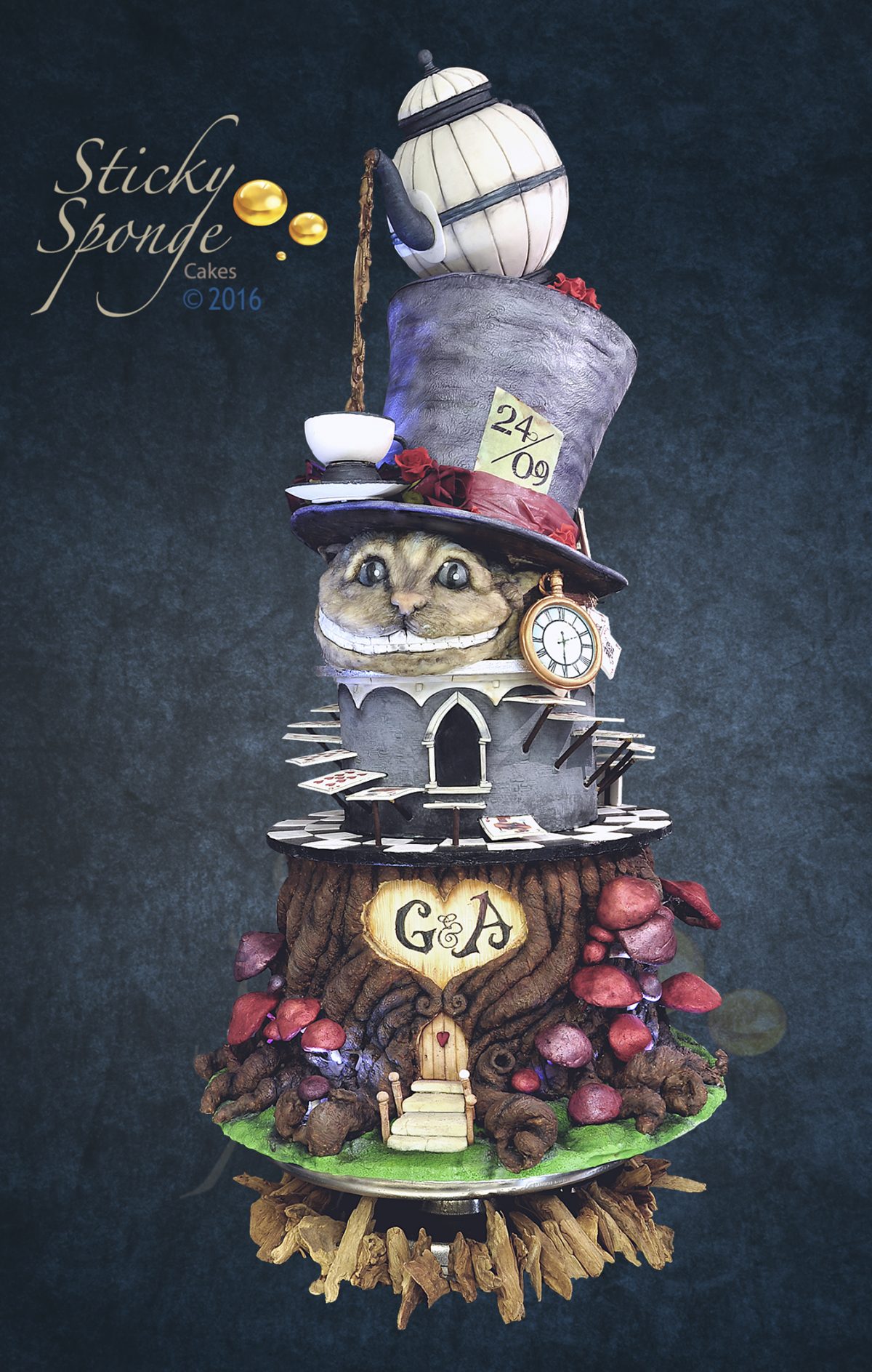 WEDDING CAKES – Sticky Sponge